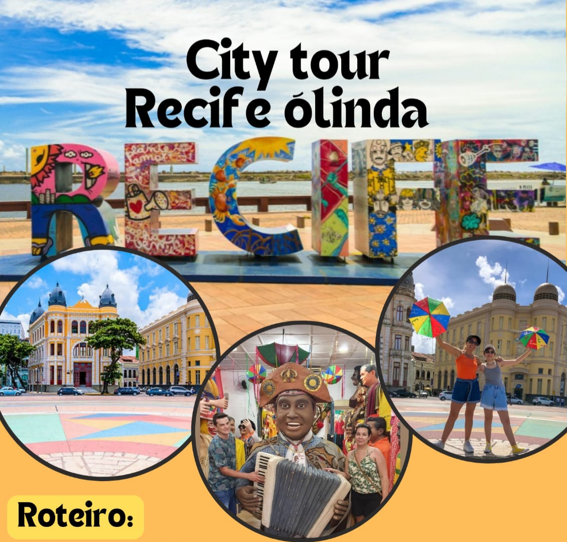 City Tour Recife/Ólinda *valor 1 á 4 pessoas* - Edson Turismo
